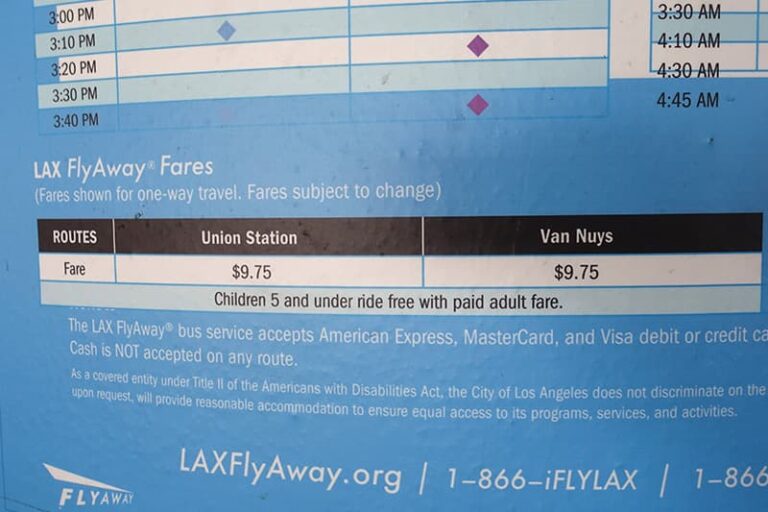 FlyAwayバスの乗り方や時刻表｜ロサンゼルス国際空港からユニオンステーションへ行くのに便利 | ビリオンログ billion-log