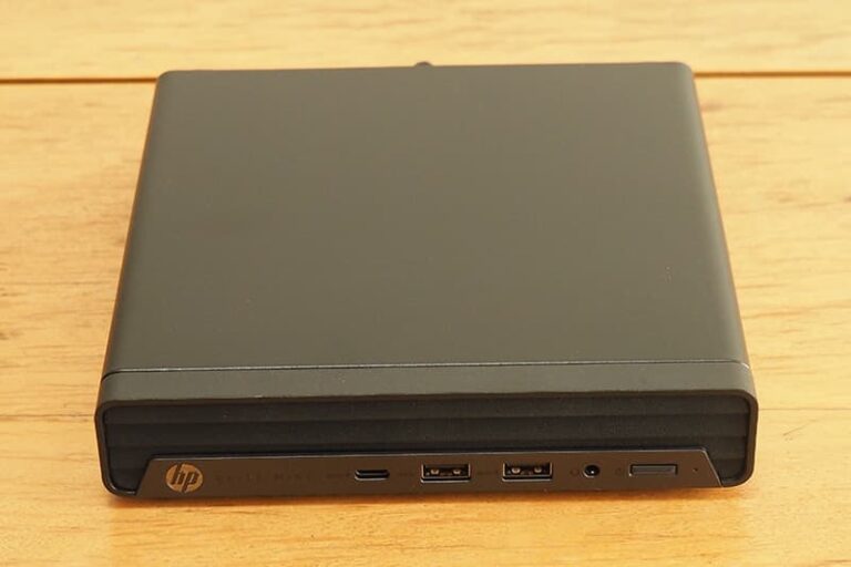 HP Elite Mini 805 G8実機レビュー｜小型デスクトップパソコン | ビリオンログ billion-log